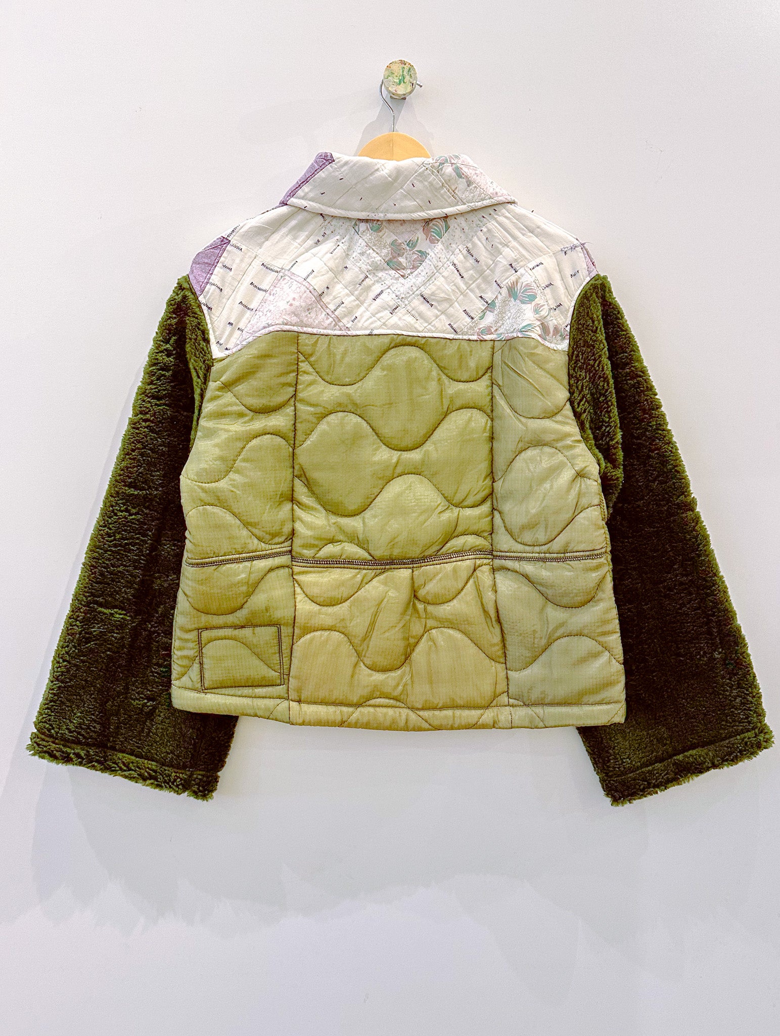 Marley Army Liner Fleece Chore Jacket – magpievintageclothing